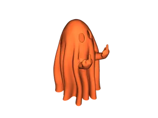 Rude ghost (updated) by Hold Ctrl | Download free STL model | Printables.com