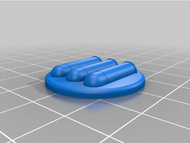 BANG! Triple_bullet by Misk | Download free STL model | Printables.com