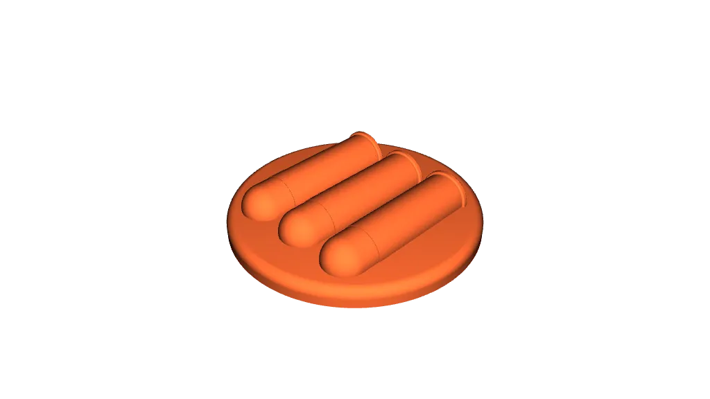 BANG! Triple_bullet by Misk | Download free STL model | Printables.com