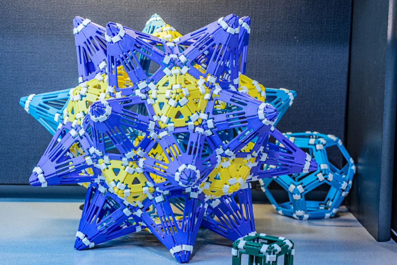 Build-a-shape Polygon Kit by Bearded Printer | Download free STL model ...