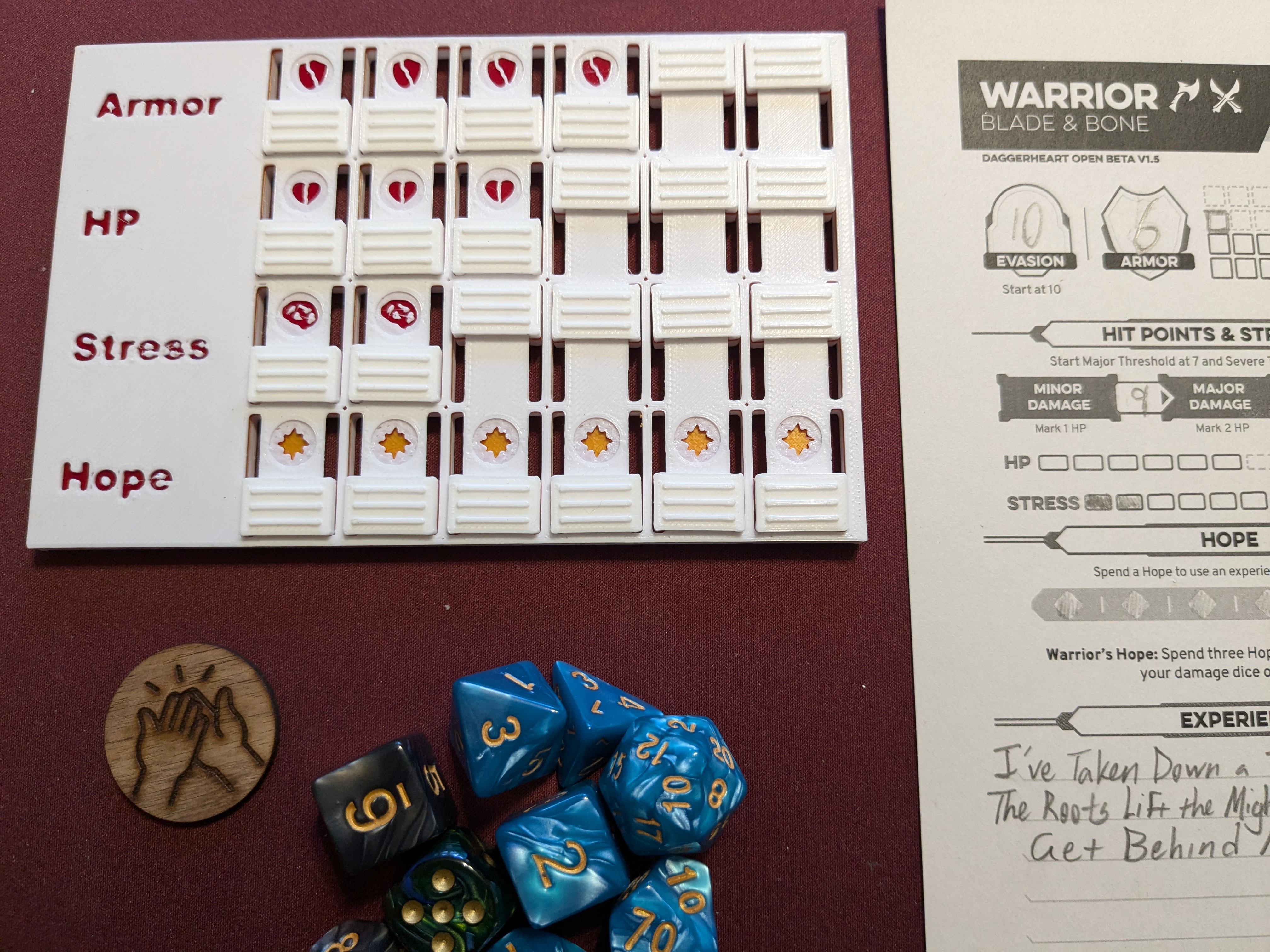 Player Tracker for Daggerheart por Aaron | Descargar modelo STL ...