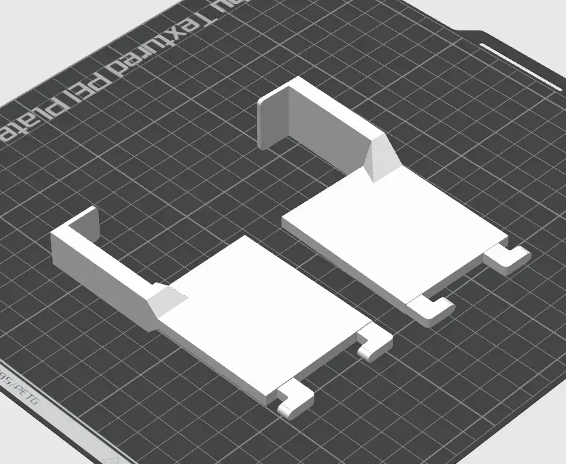 mATX PC Mount For IKEA Skadis by ThinkArtWork | Download free STL model ...