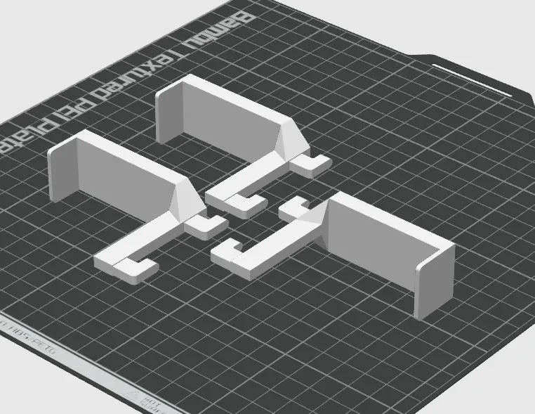 mATX PC Mount For IKEA Skadis by ThinkArtWork | Download free STL model ...