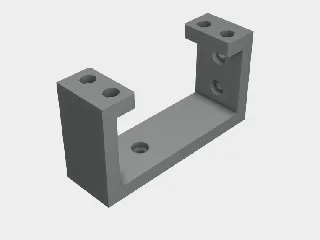 MG996R Servo Motor Bracket by Jd | Download free STL model | Printables.com