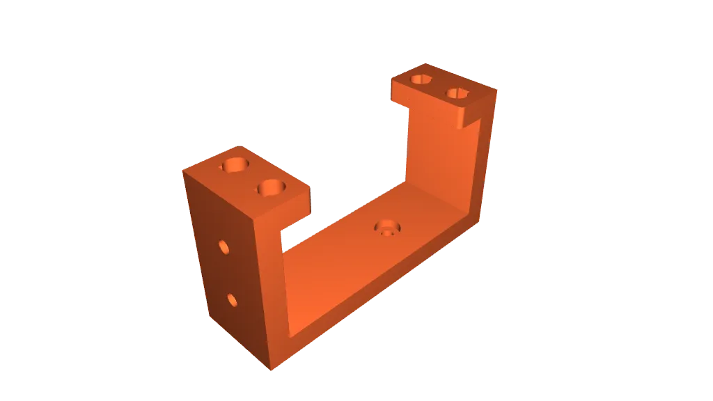 MG996R Servo Motor Bracket by Jd | Download free STL model | Printables.com