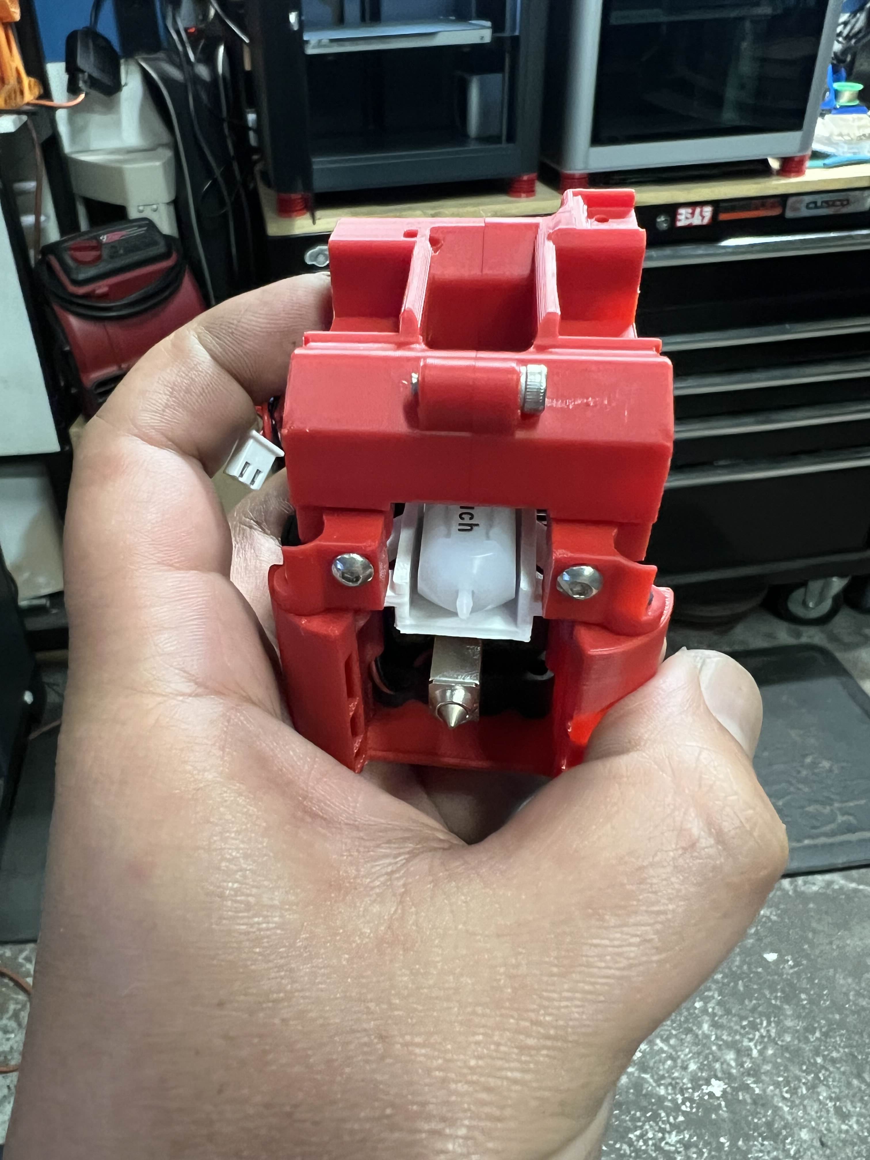 Ender NG Dragon Burner with hidden ABL BL touch by Private Garage ...