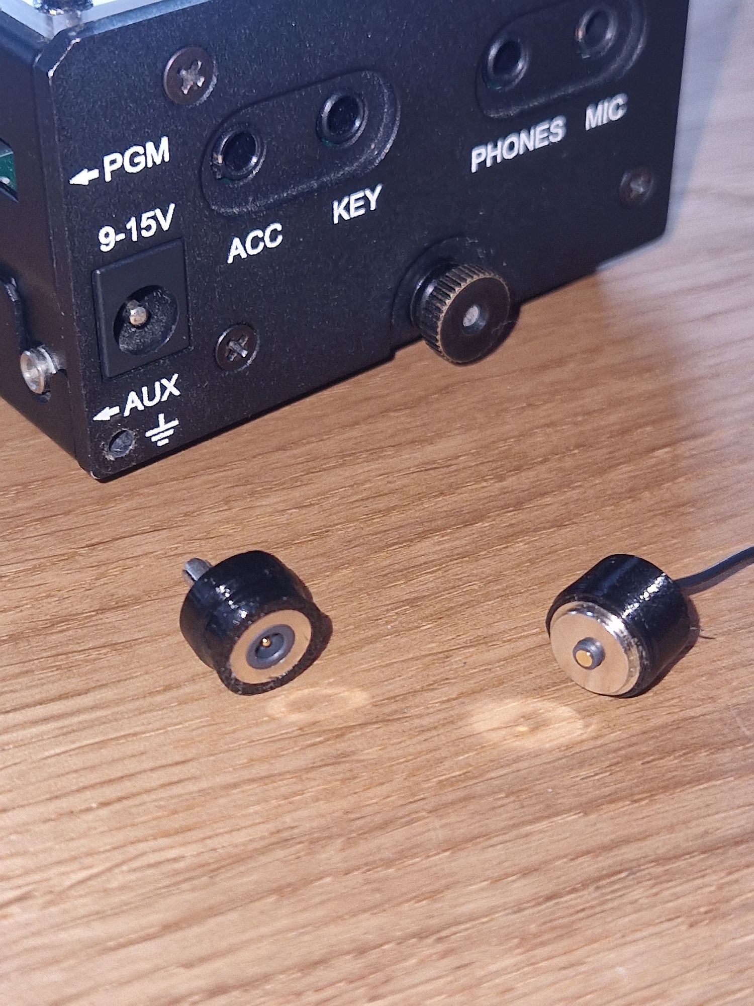 Elecraft KX2 counterpoise magnetic pogo pin covering by Stefan Gollub ...