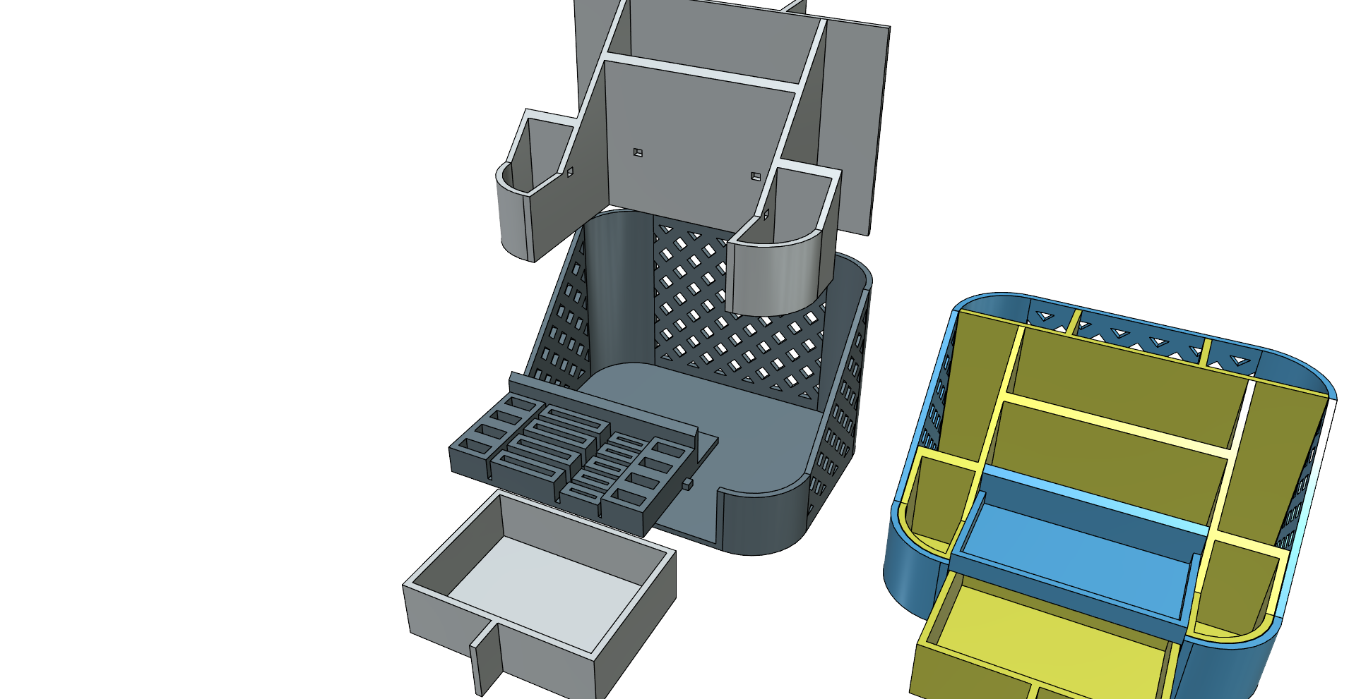 Organizer desktop organizer by REDZC | Download free STL model ...