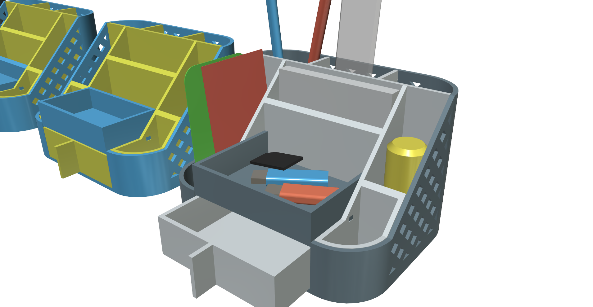 Organizer desktop organizer by REDZC | Download free STL model ...