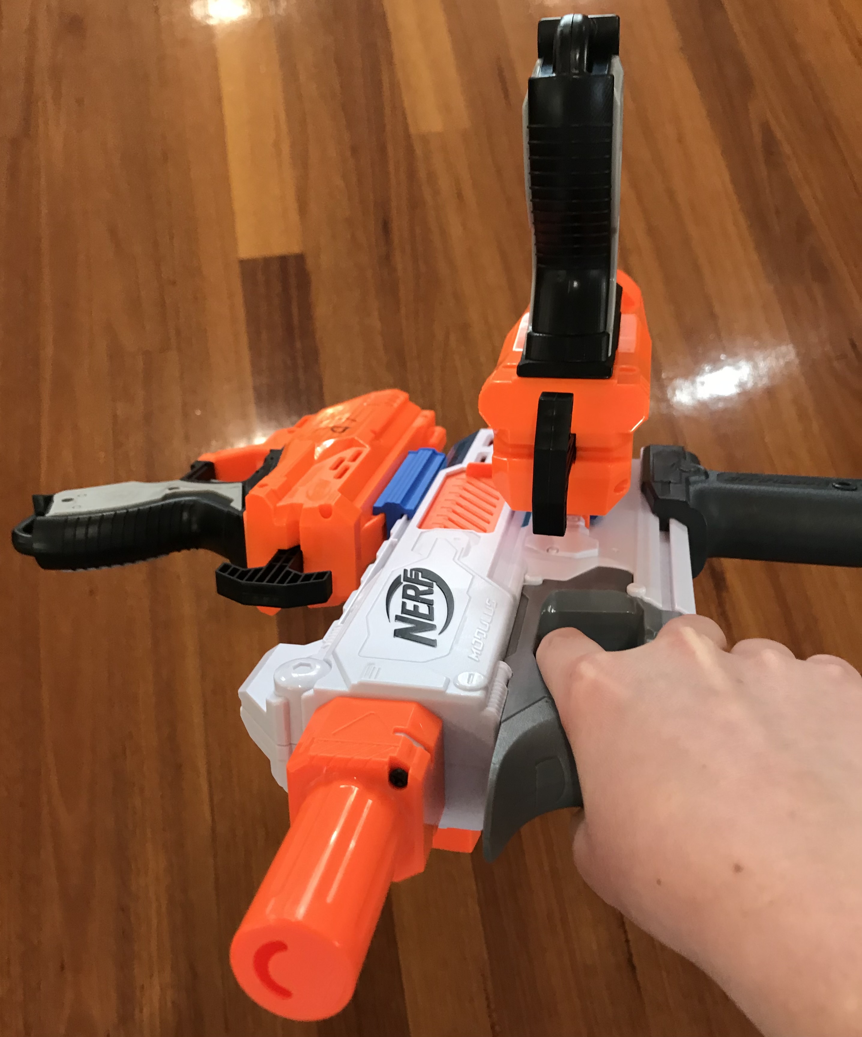Nerf Dual Gun Mod! by CBuilds | Download free STL model | Printables.com