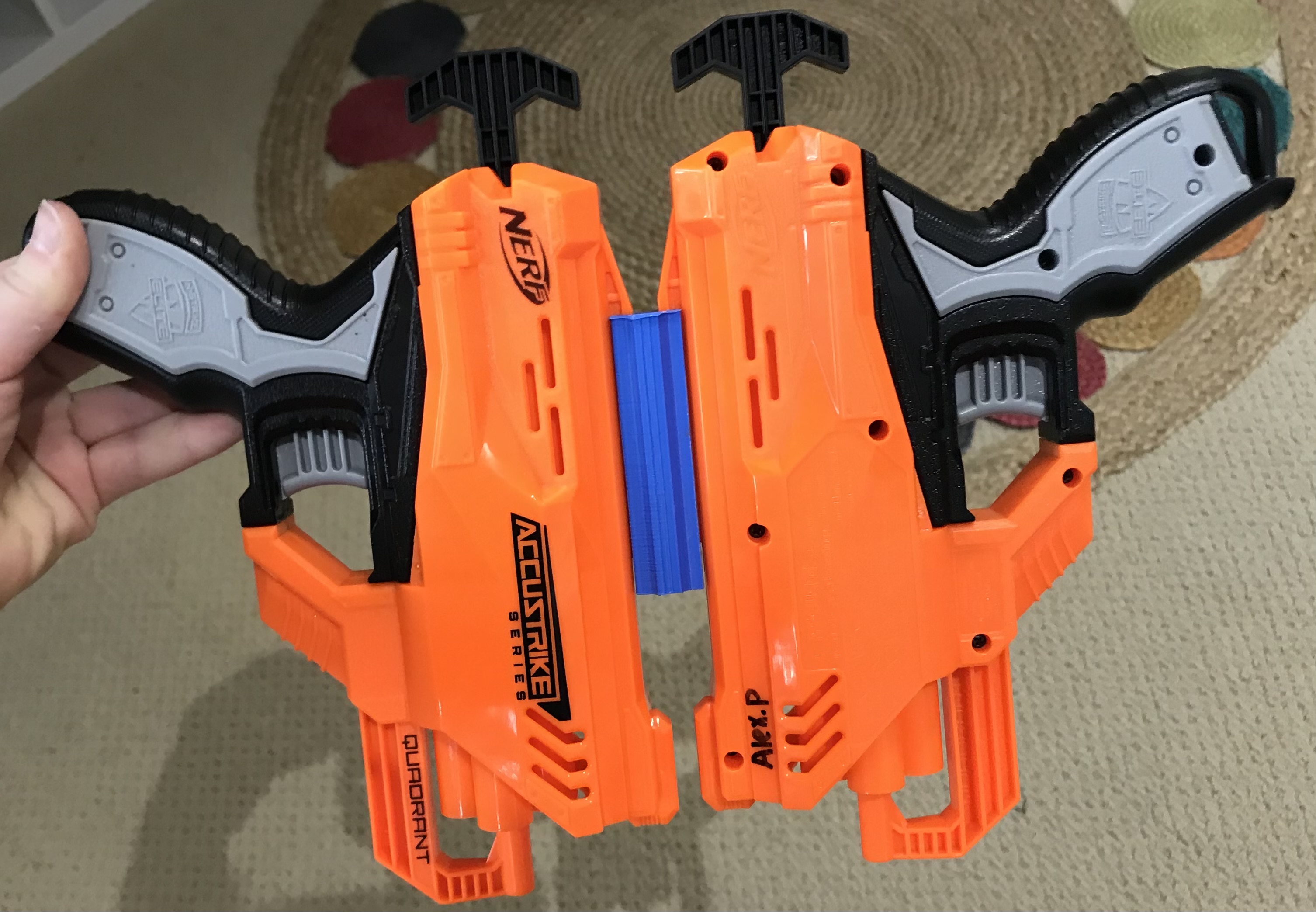 Nerf Dual Gun Mod! by CBuilds | Download free STL model | Printables.com