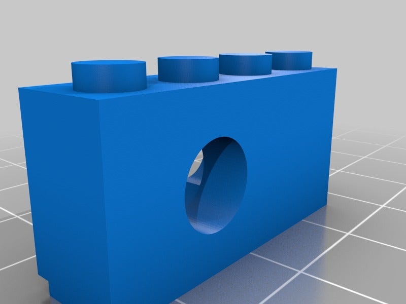 Lego Train Switch Servo Mount by Milos V. | Download free STL model ...