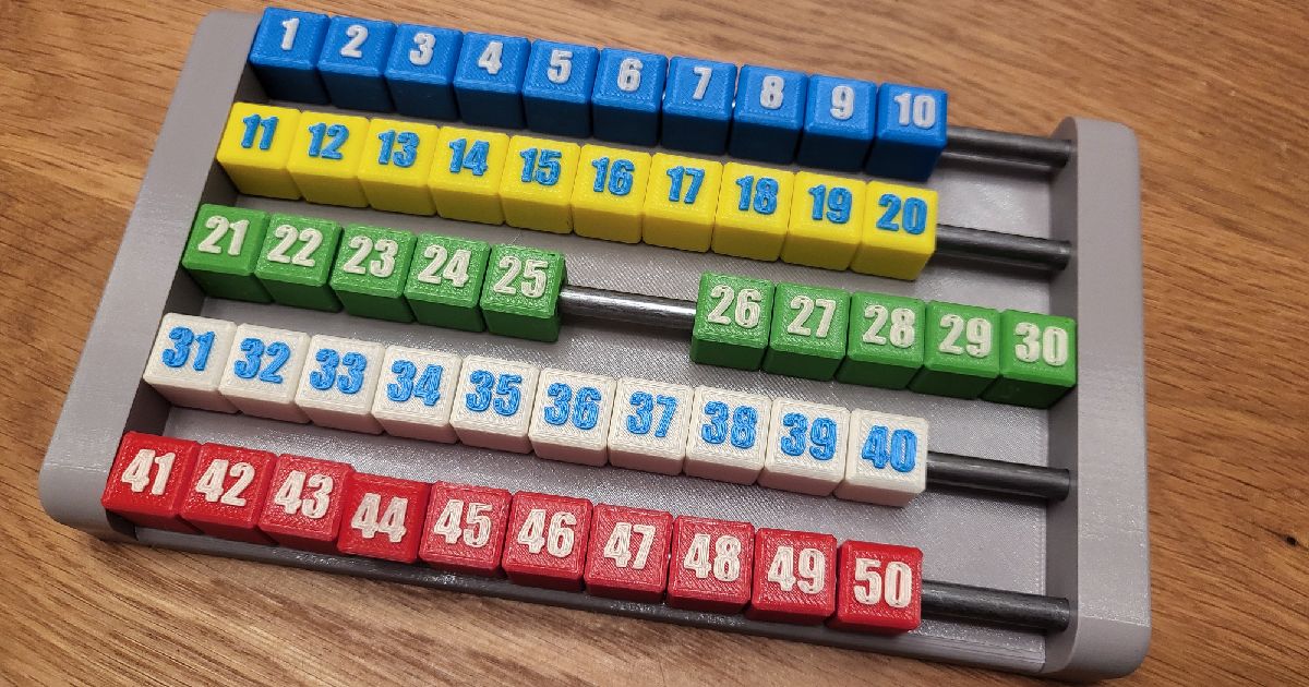 Compact abascus par dwbmb | Téléchargez gratuitement un modèle STL ...