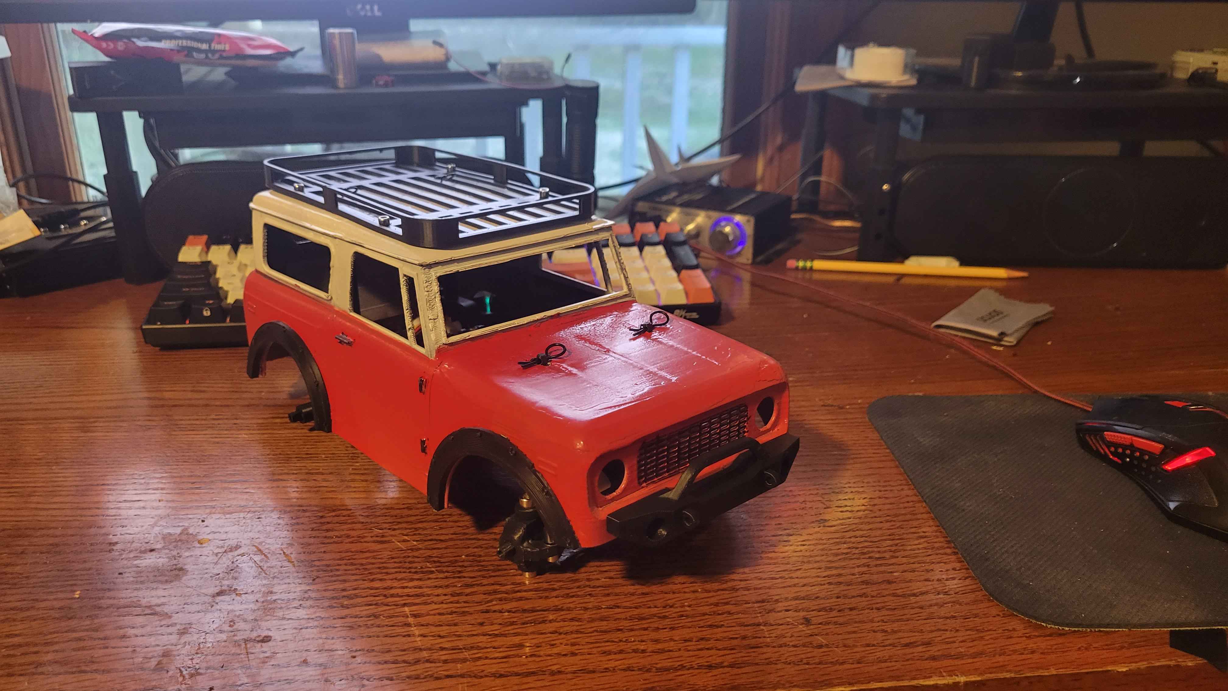 Simple Mini RC Crawler by Vex41 | Download free STL model | Printables.com