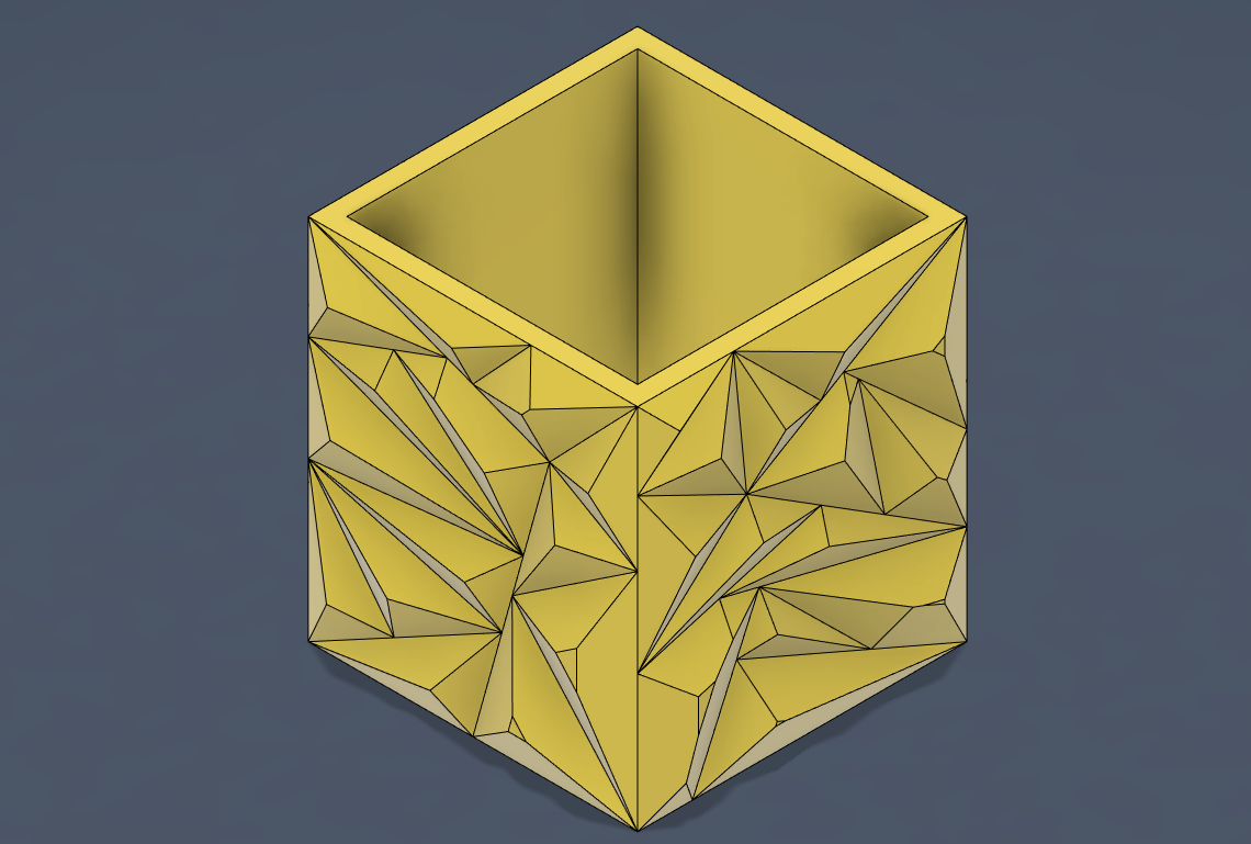 Modern Poly Designer Pen Stand - Minimalistic Desk Organizer by ...