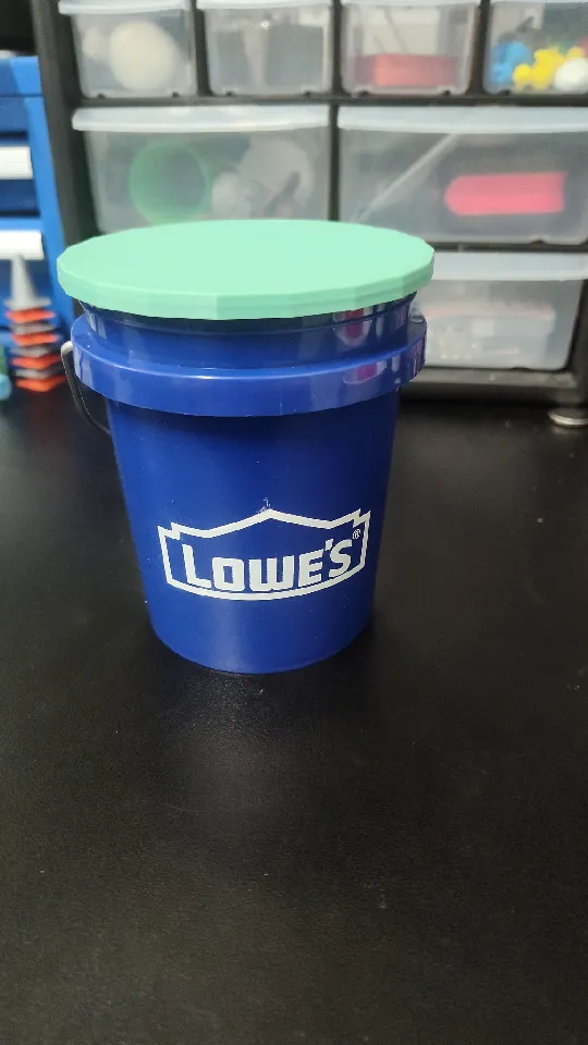Lowes mini bucket lid by Gabe fife | Download free STL model ...