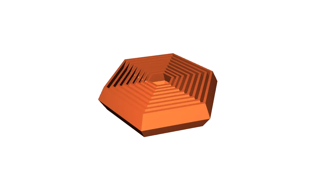 Articulated Hexagon Fidget by 3DeeMagic | Download free STL model ...