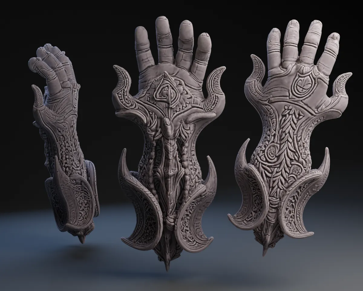 The Hand of Sabazios by Peter Farell | Download free STL model ...