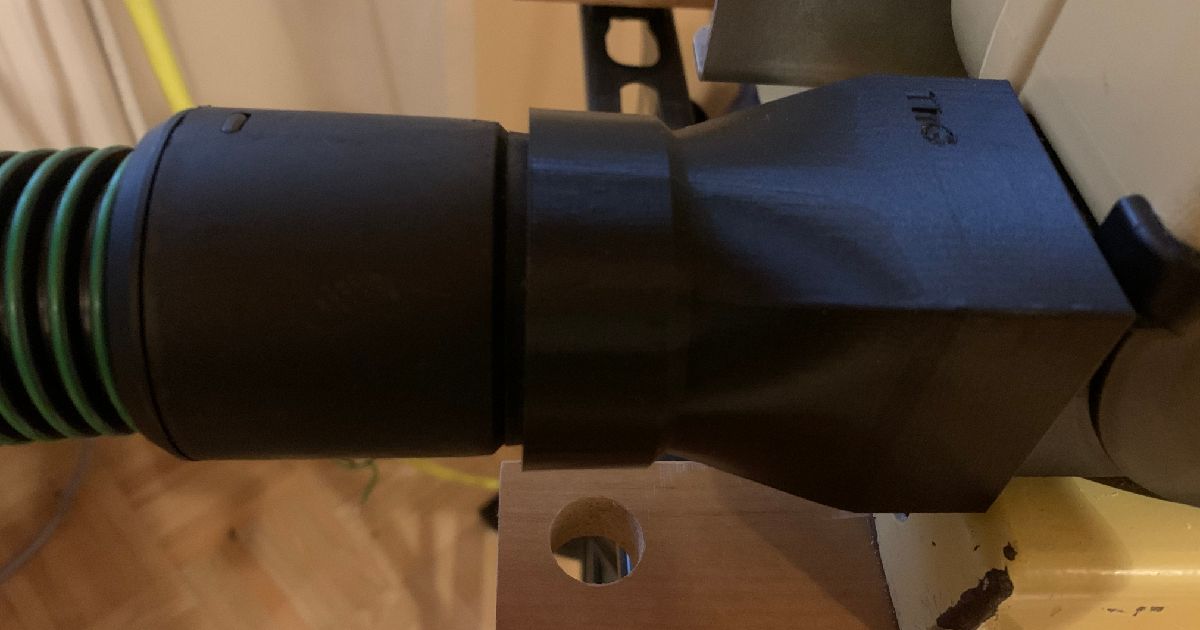 Scheppach Basa/HBS large Festool hose adapter by Thorsten Götz ...