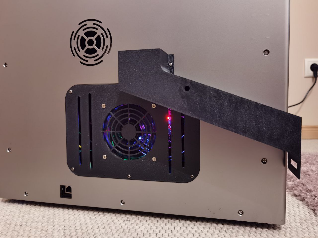 Qidi Plus 4 Rear Cover with various fan sizes by kruegchen | Download ...