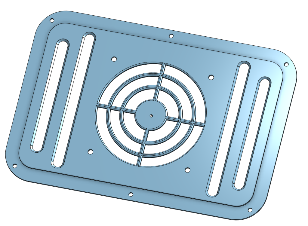 Qidi Plus 4 Rear Cover with various fan sizes by kruegchen | Download ...