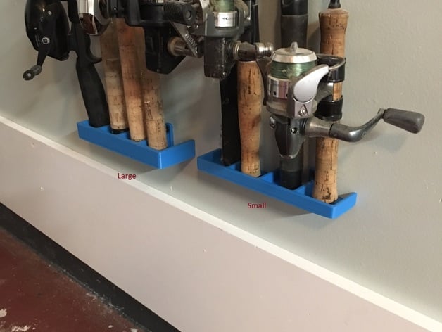 Fishing rod holder / rack by OUTDOOR CREATOR | Download free STL model ...