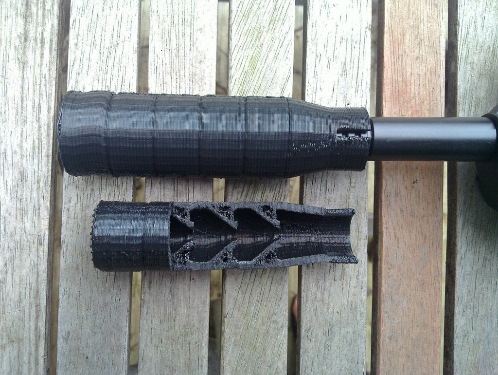 Sound Moderator Mk2 by OUTDOOR CREATOR | Download free STL model ...