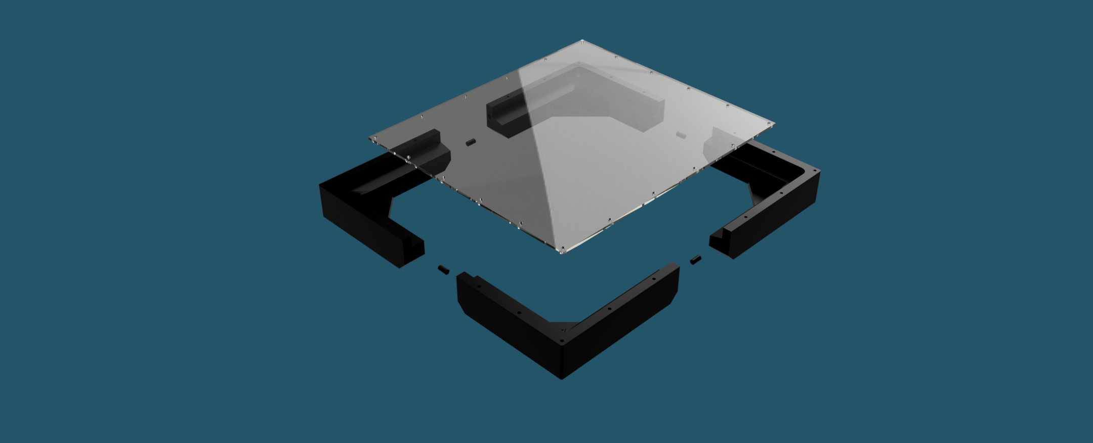 Starlink Mini flatmount with Acrylic top sheet by Sadteeto | Download ...