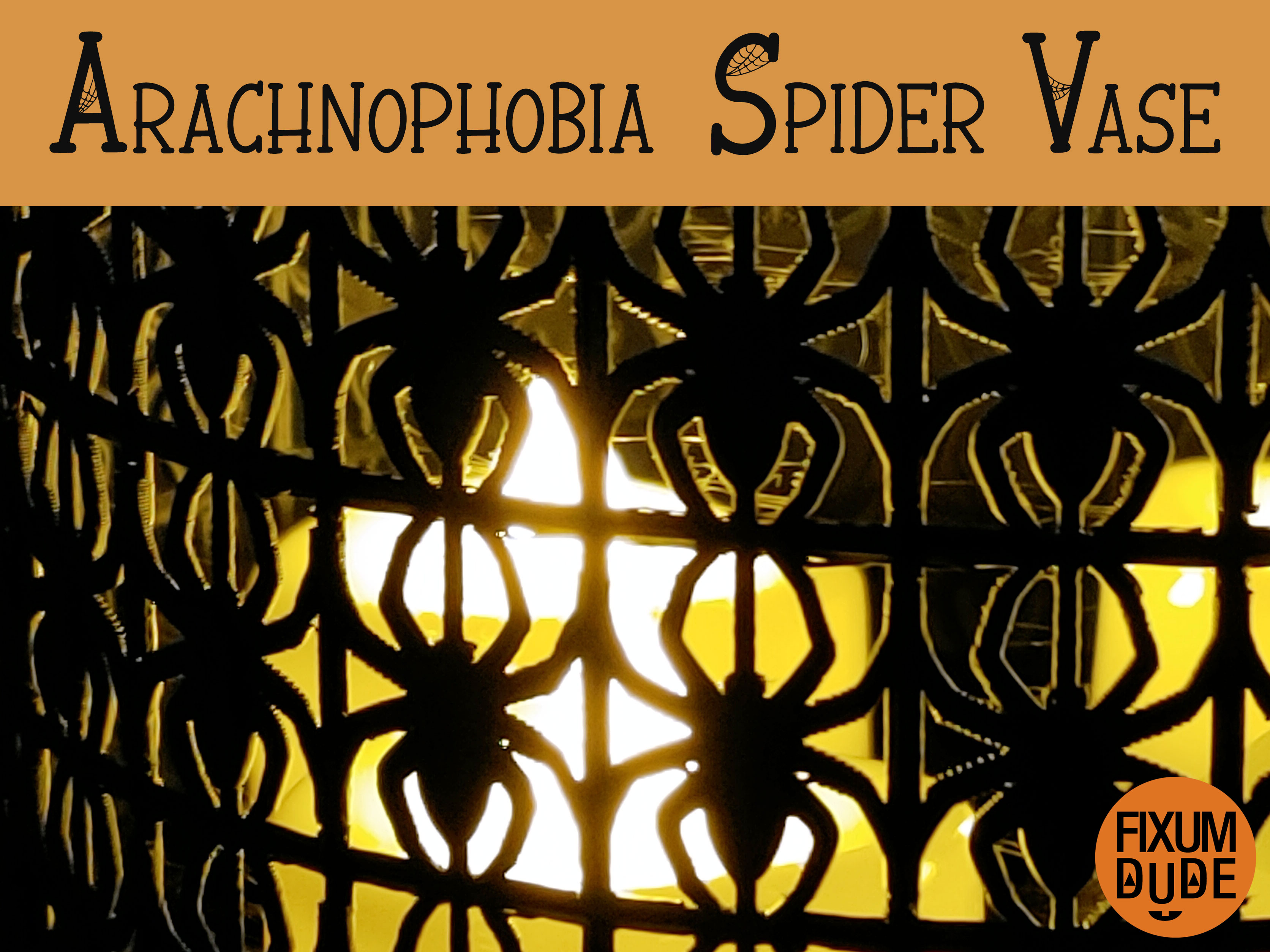 Arachnophobia Spider Vase by fixumdude | Download free STL model ...