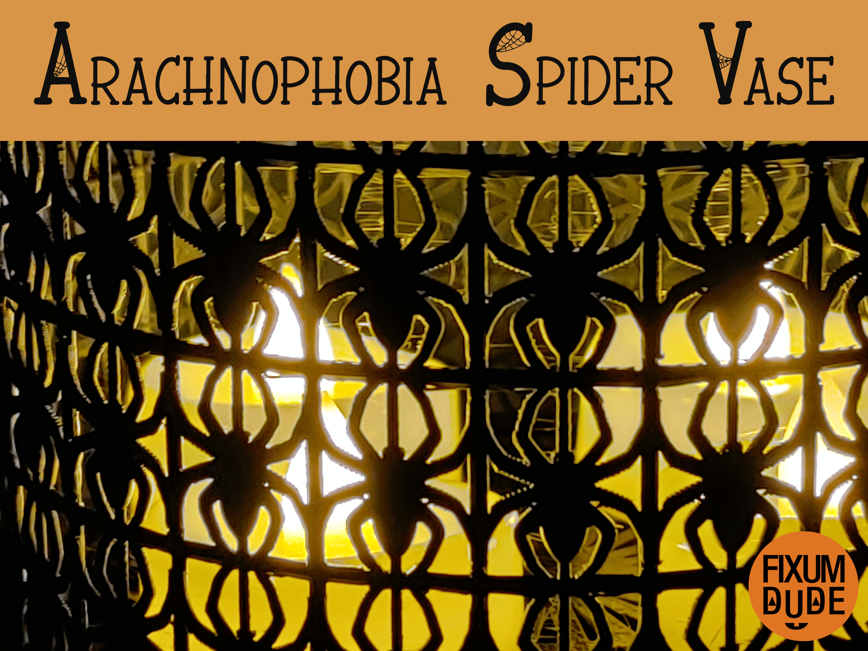 Arachnophobia Spider Vase by fixumdude | Download free STL model ...