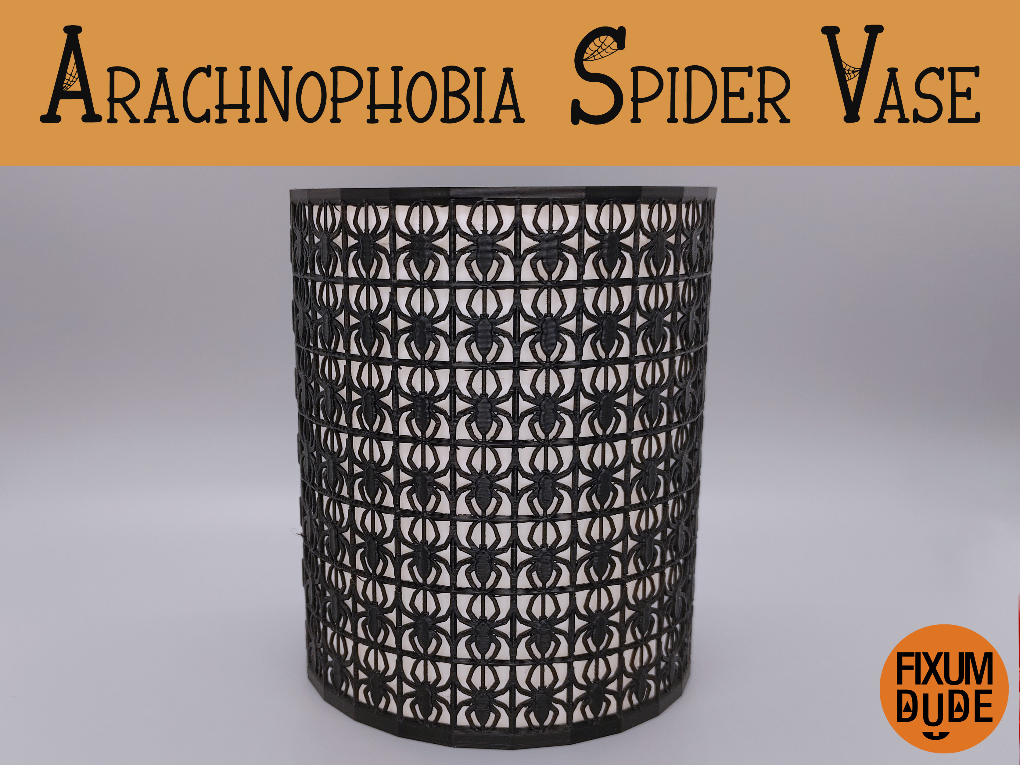 Arachnophobia Spider Vase by fixumdude | Download free STL model ...