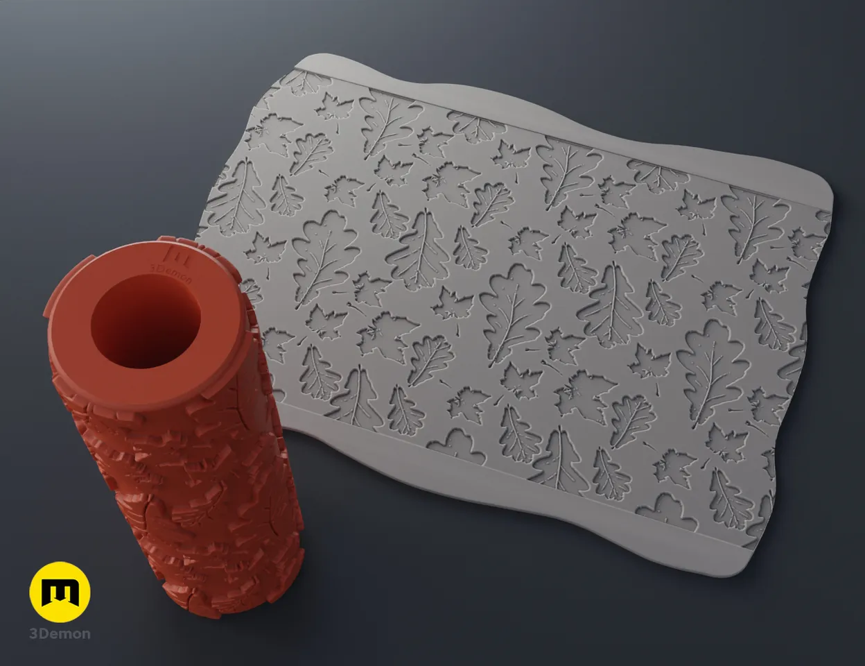 Autumn Texture Rollers by 3Demon's Texture Rollers | Download free STL ...