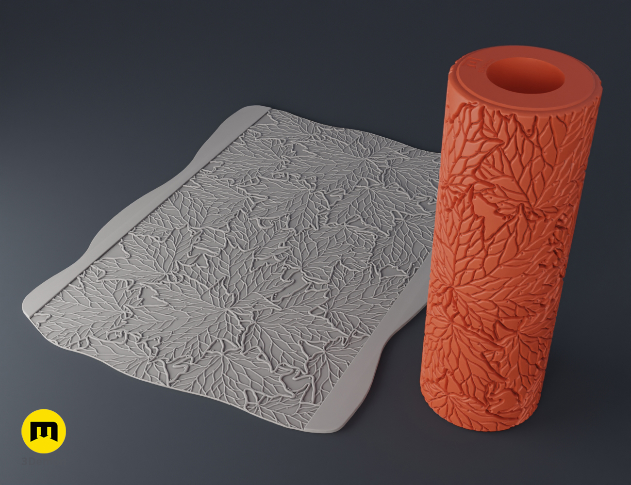 Autumn Texture Rollers by 3Demon's Texture Rollers | Download free STL ...