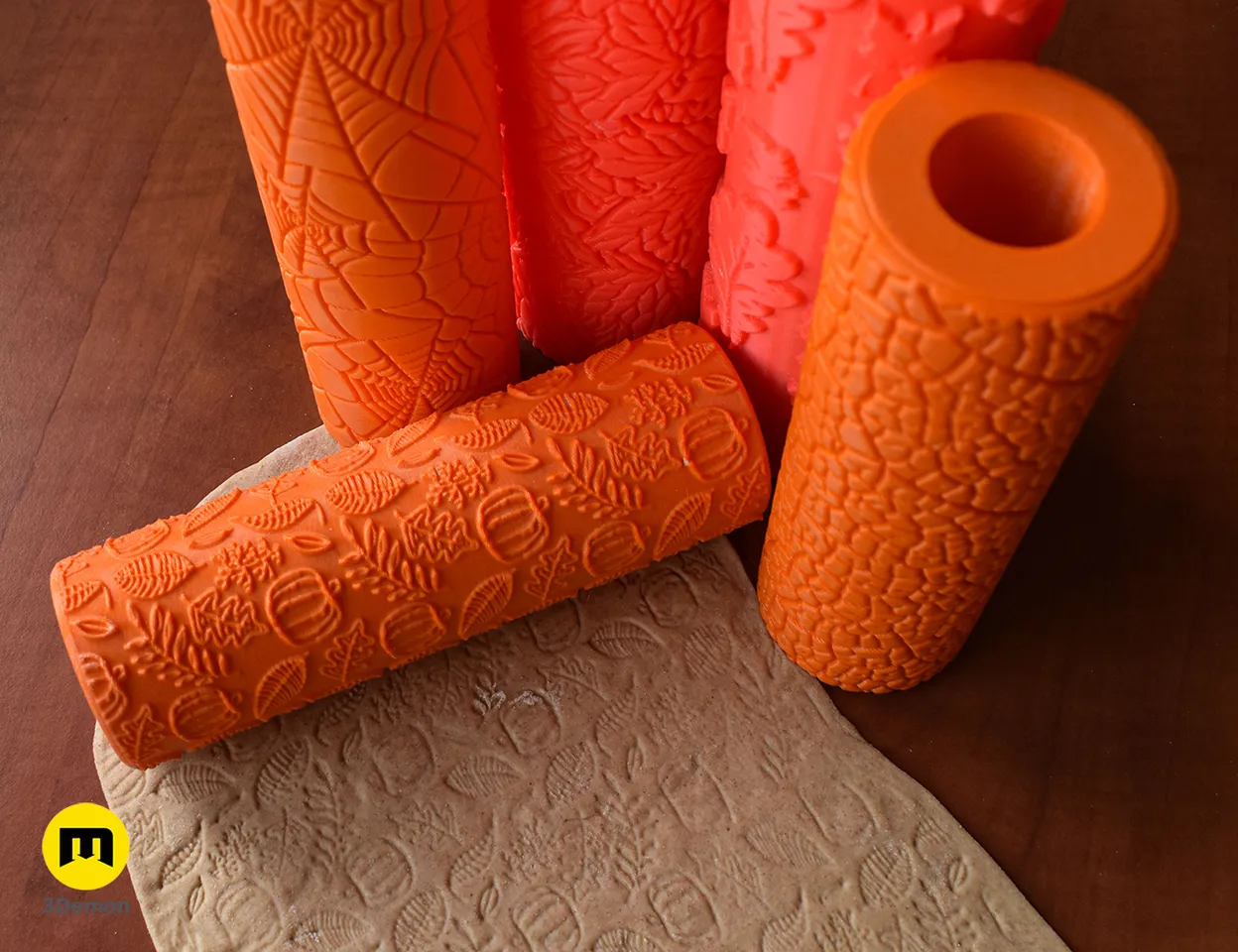 Autumn Texture Rollers by 3Demon's Texture Rollers | Download free STL ...