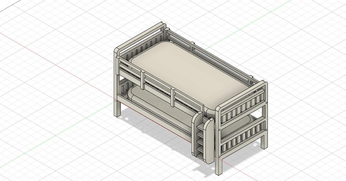 Bears' Bunk Beds by robertrarmstrong@gmail.com | Download free STL ...