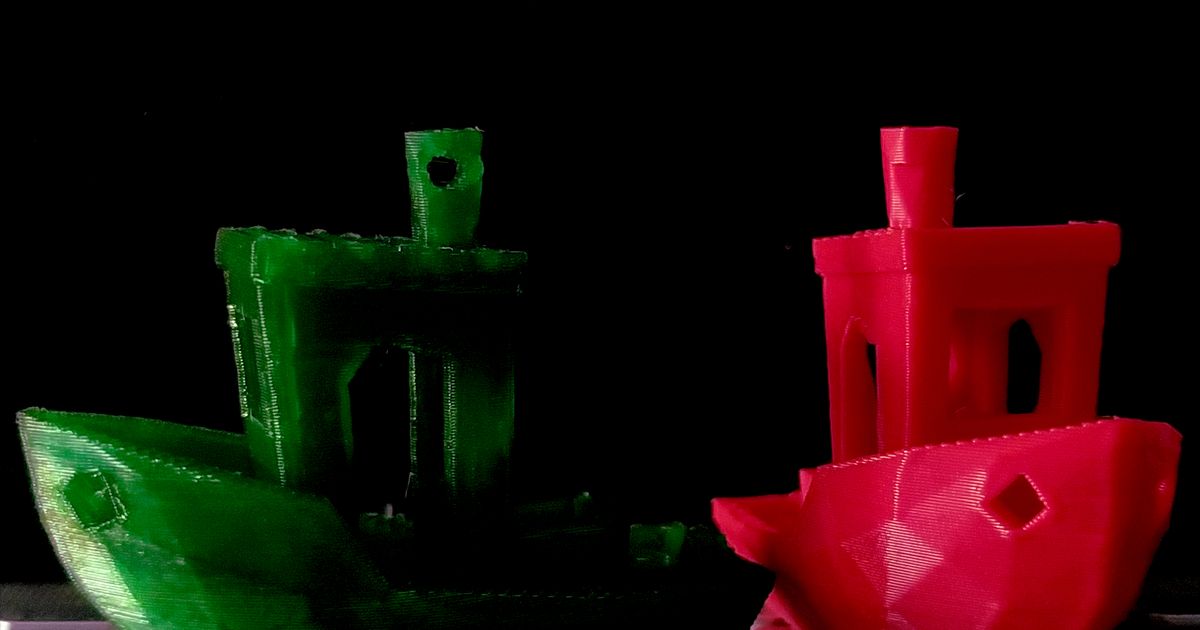 Low Poly 3dBenchy Pendant/Decoration by meltingmath | Download free STL ...