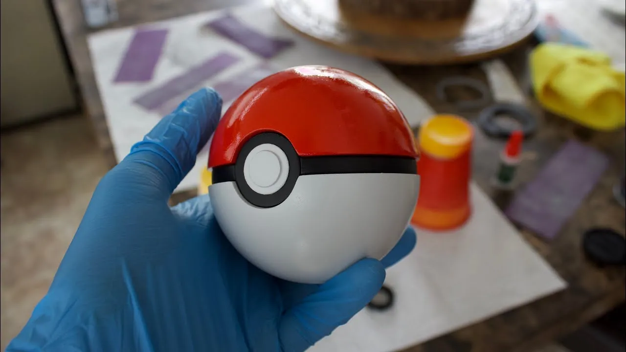 Pokeball Build by Matt Tranchina | Download free STL model | Printables.com