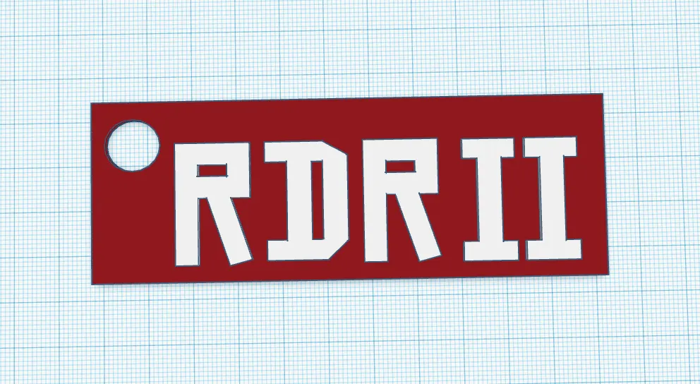 RDR II Keychain by FlabbyCZ | Download free STL model | Printables.com