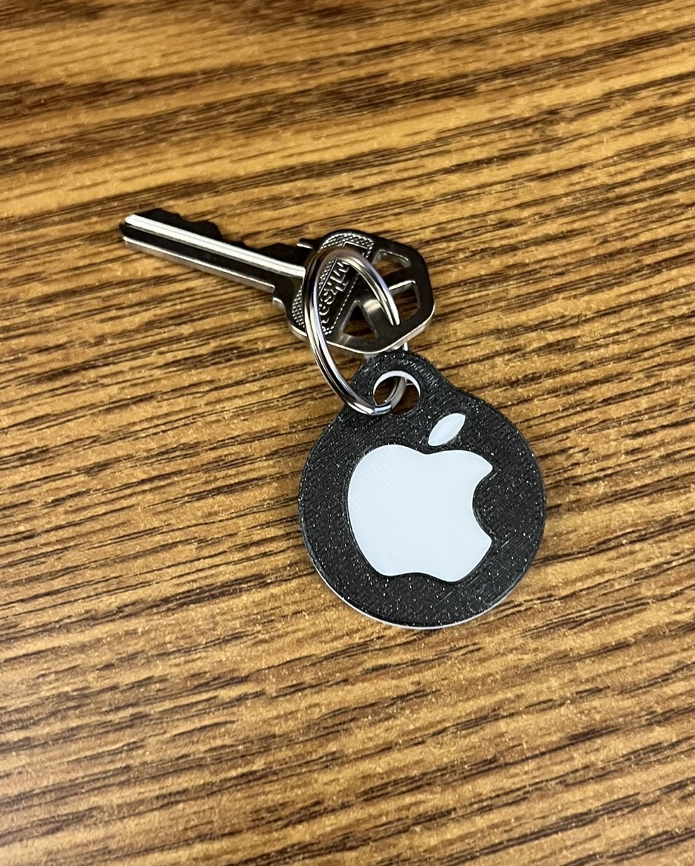 Apple Logo Key Fob by ScottW | Download free STL model | Printables.com