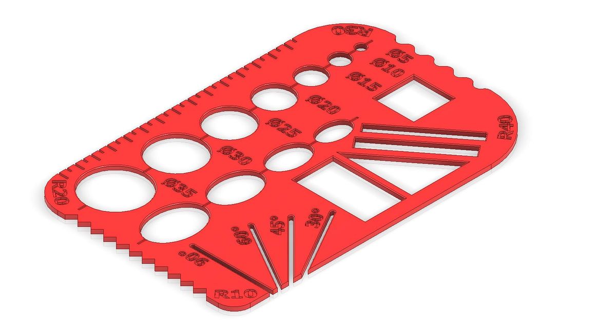 DRAWING STENCIL by Pavel Šichnárek | Download free STL model ...