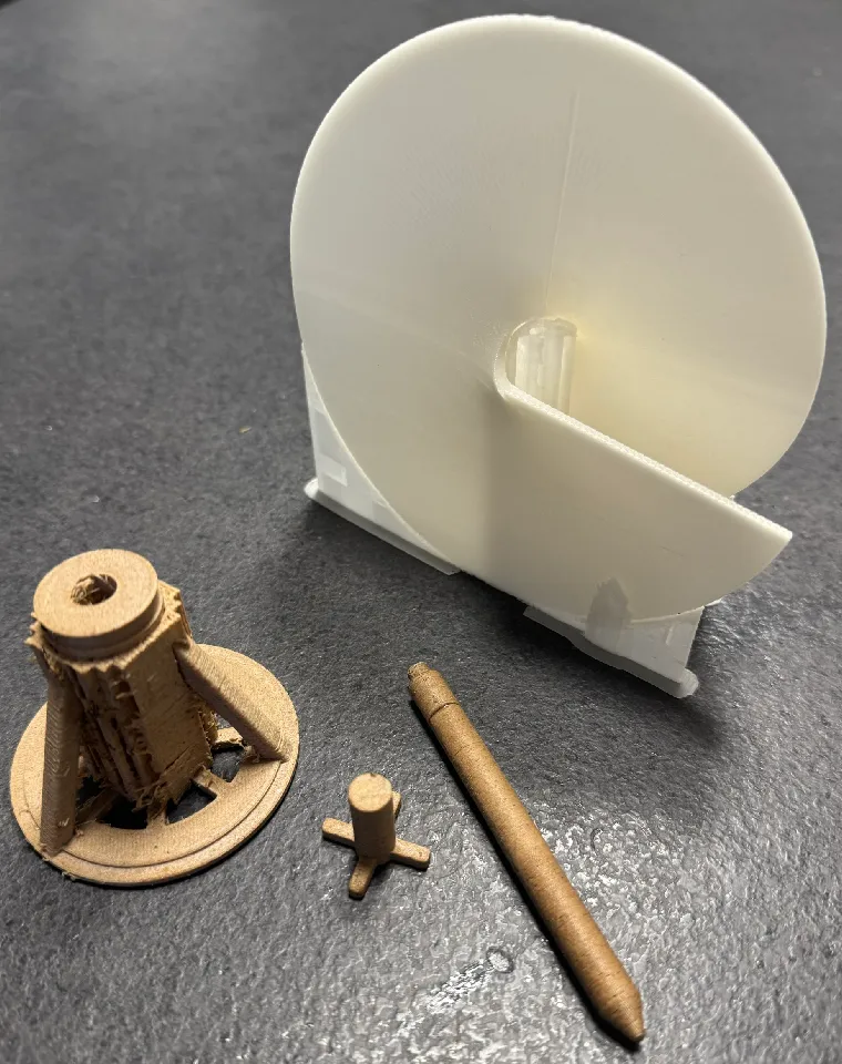Leonardo da Vinci Helicopter by MM | Download free STL model ...
