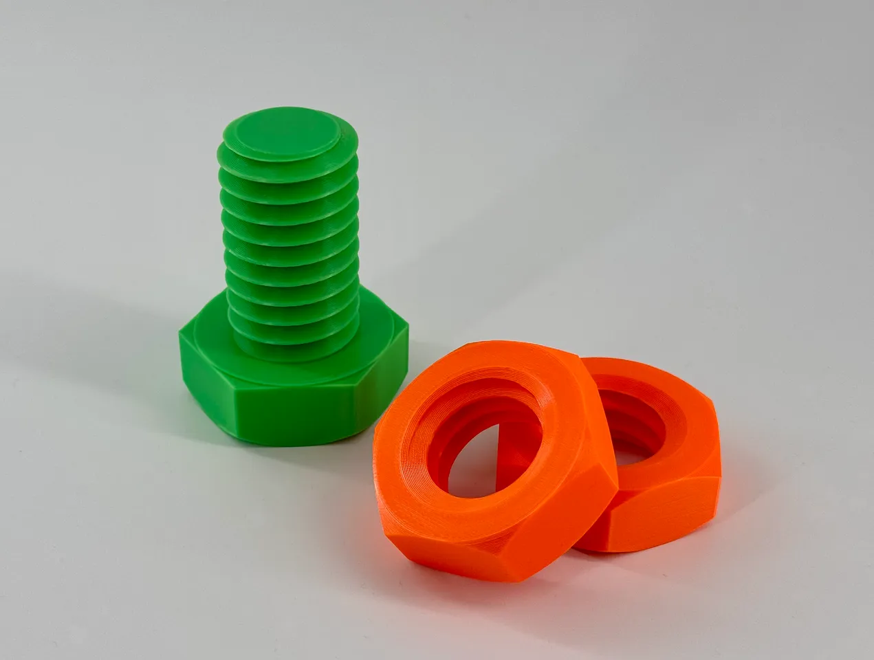 Fidget Stress Nut & Bolt by GreaseMonkey | Download free STL model ...