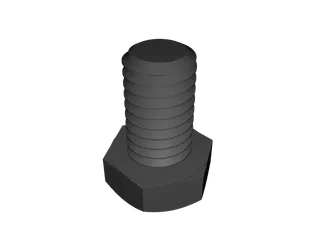 Fidget Stress Nut & Bolt by GreaseMonkey | Download free STL model ...