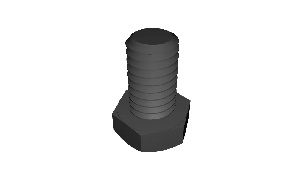 Fidget Stress Nut & Bolt by GreaseMonkey | Download free STL model ...