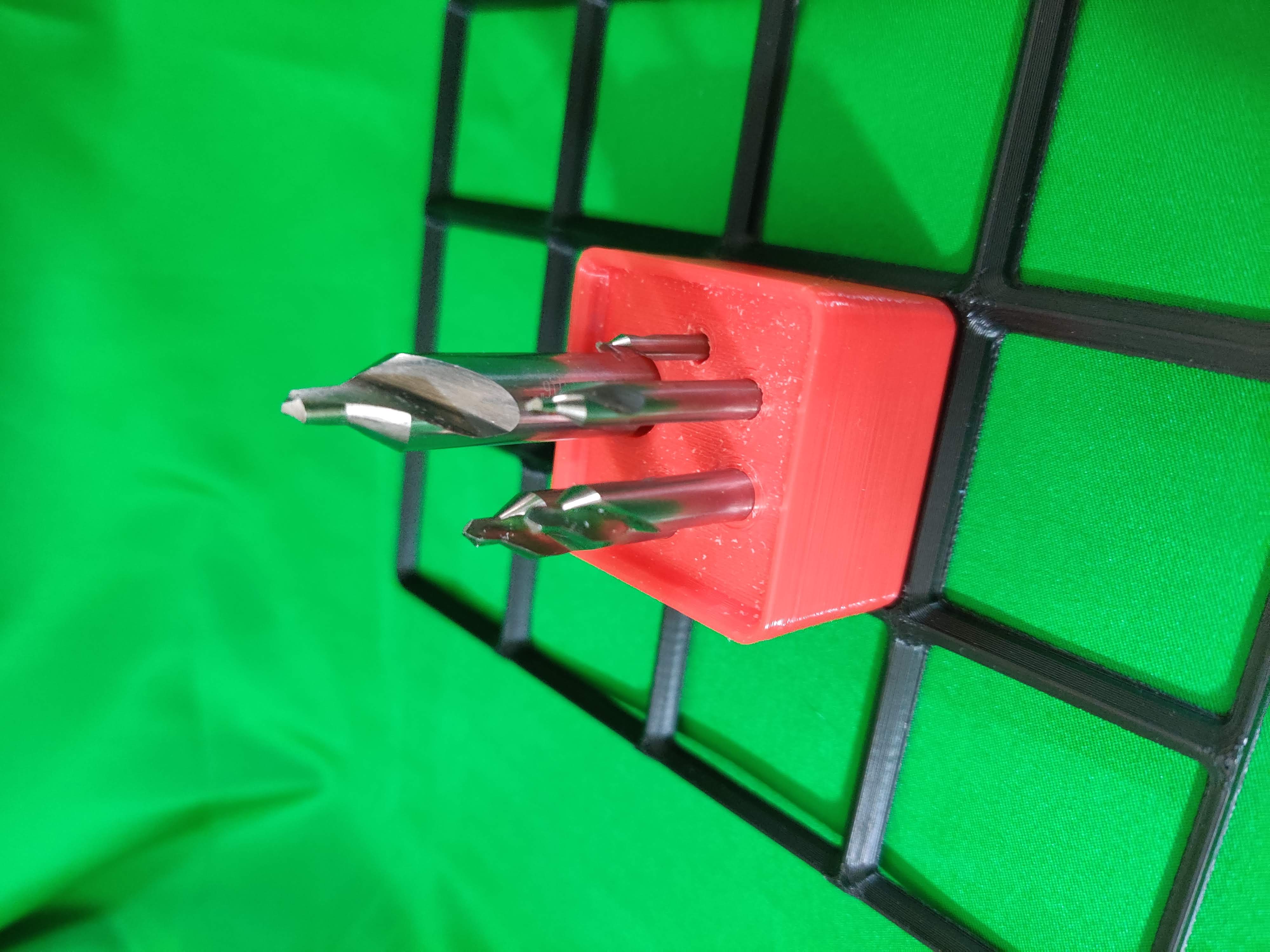 Gridfinity Center Drill Countersink Set Holder by SomeCallMeTim ...