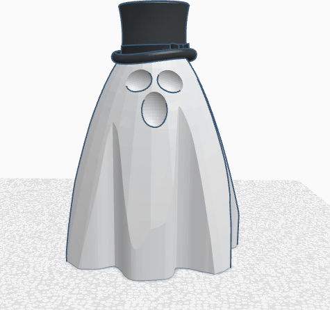 Ghosts in Hat by Diogo. H | Download free STL model | Printables.com