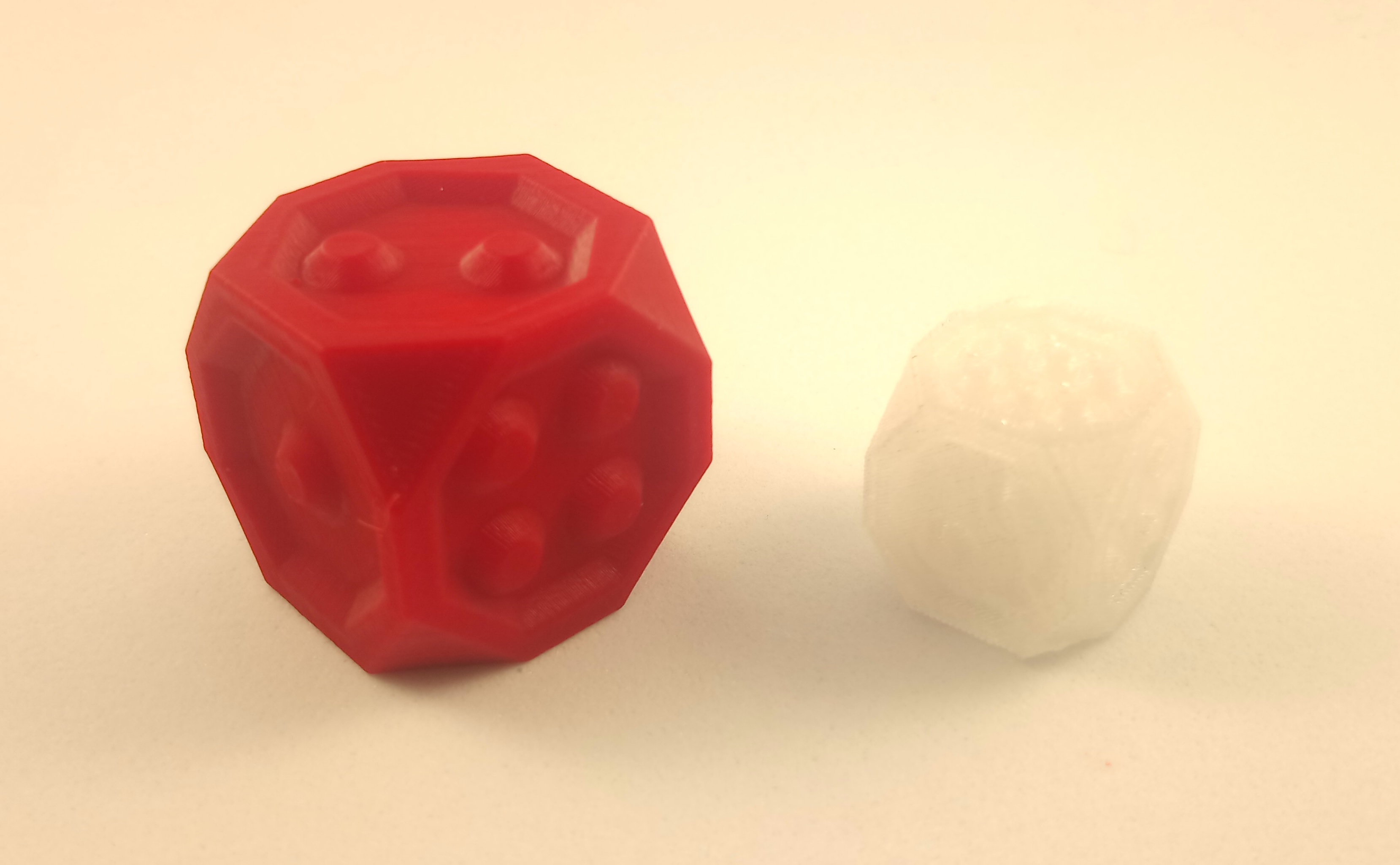 Tactile Dice / Braille Dice (No supports needed) by MekDrafter ...