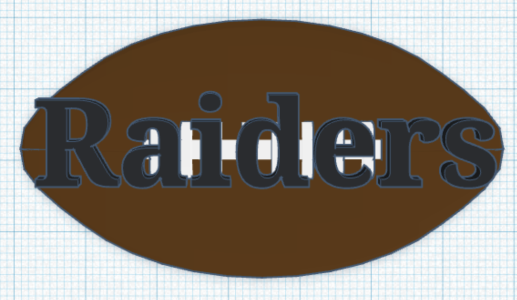 Las Vegas Raiders logo by Kool-Printer | Download free STL model ...