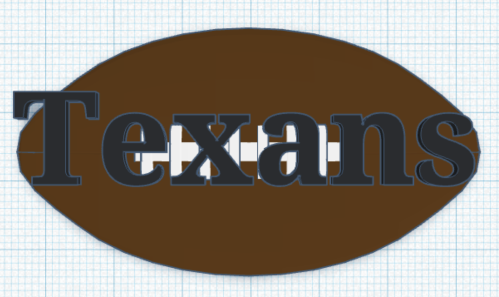 Houston Texans logo by Kool-Printer | Download free STL model ...