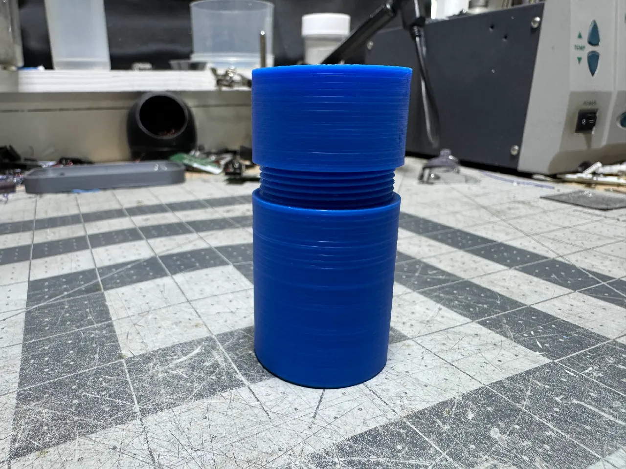 Single 10mL Vial Storage Container by Element18592 | Download free STL ...
